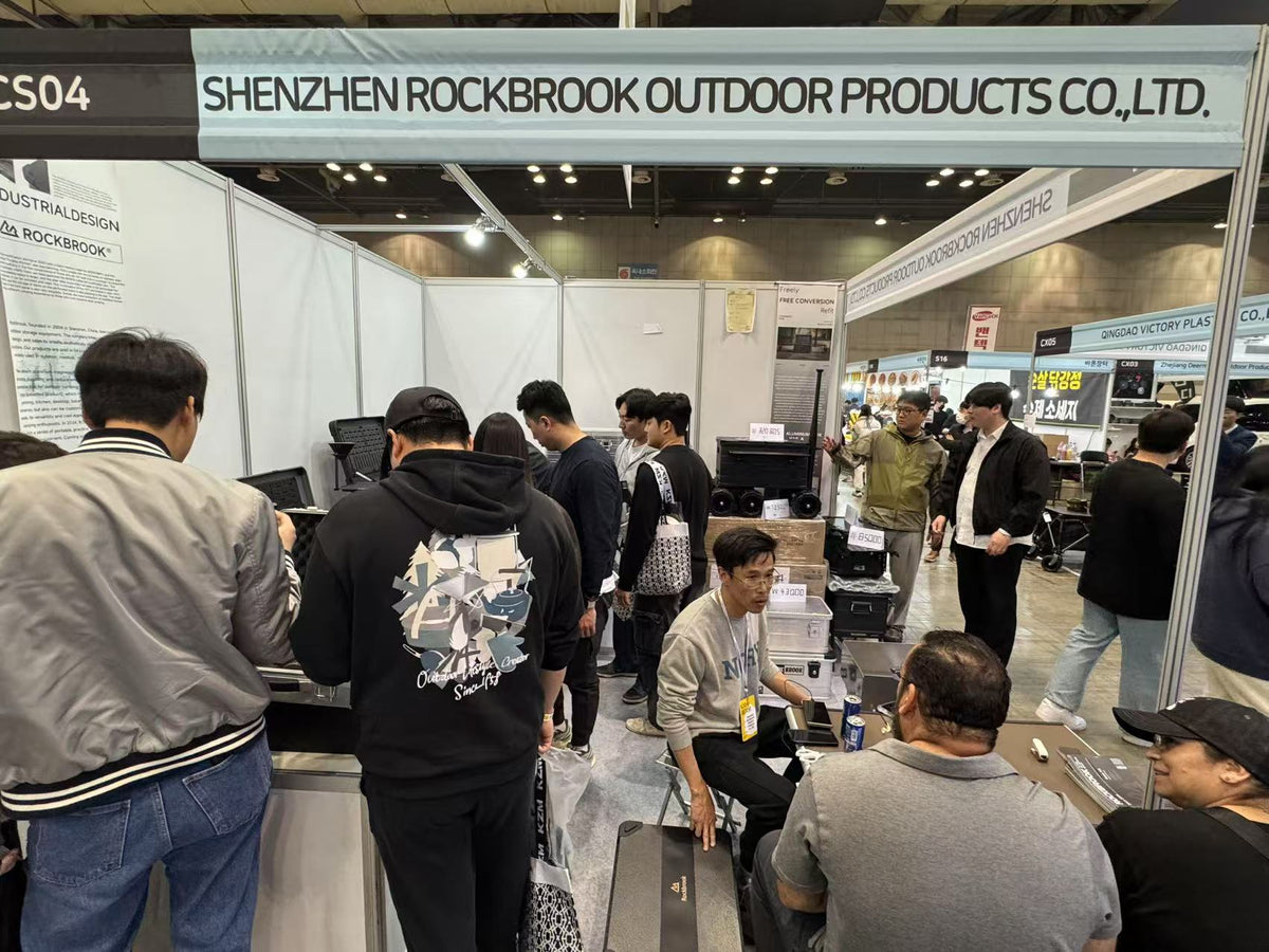 ROCKBROOK Shines at KINTEX Camping & Picnic Fair: Redefining Outdo
